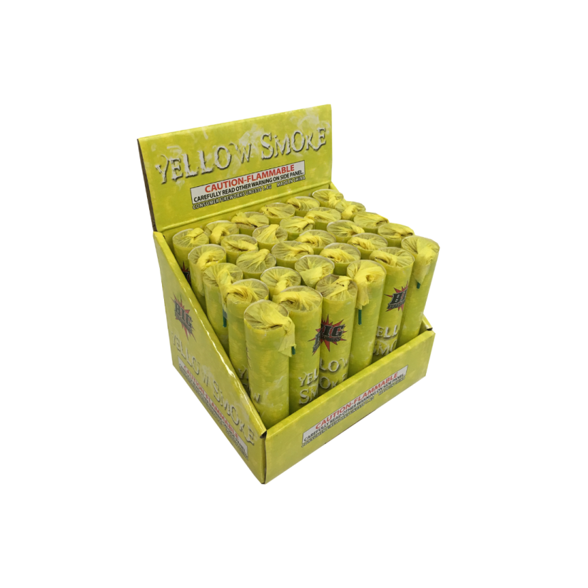 1 Yellow smoke stick