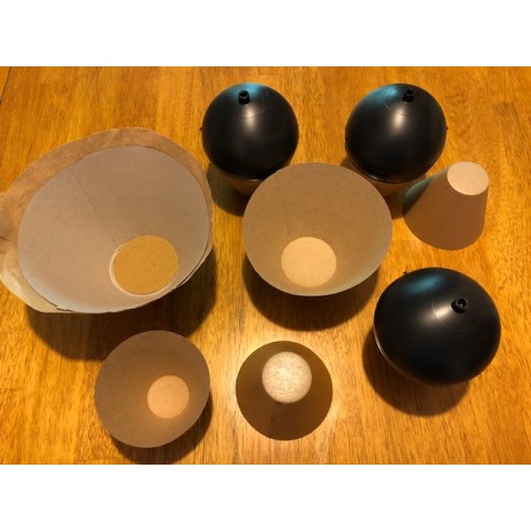 Paper lifting cups